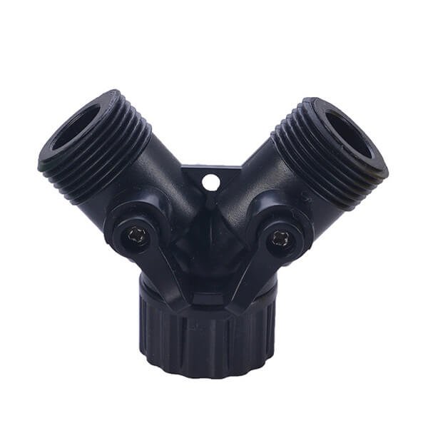 3/4" Plastic 2 Way Hose Y Splitter Valve - EVERPEAKTOOLS