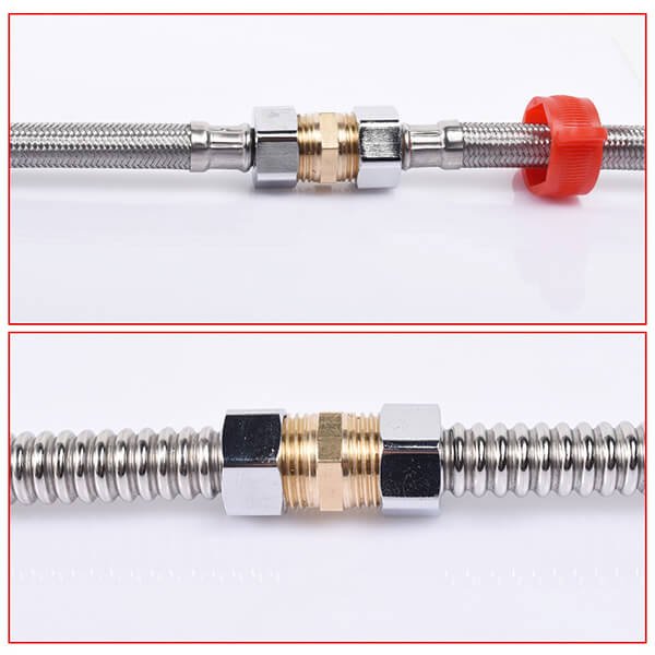 Double Male Thread Brass Pipe Fitting Plug Connector - EVERPEAKTOOLS