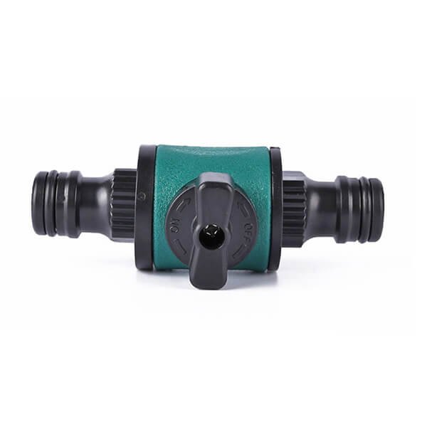 Double Head Plastic Hose Adapter Shut-Off Valve - EVERPEAKTOOLS