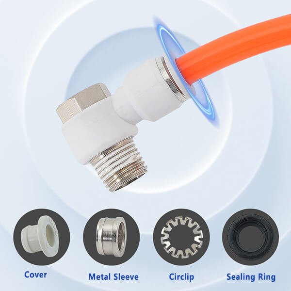 PH Hexagon Pneumatic Hose Quick Connection Air Fitting - EVERPEAKTOOLS