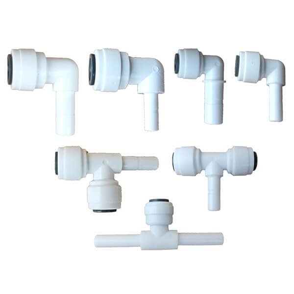 Plastic Quick Connect Fitting Water Pipe Plug Connector - EVERPEAKTOOLS