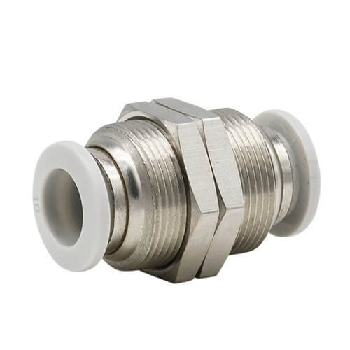 PM Pneumatic Bulkhead Connector Push to Connect Tube Fitting ...
