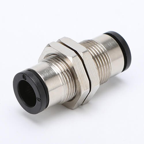 PM Pneumatic Bulkhead Connector Push to Connect Tube Fitting ...