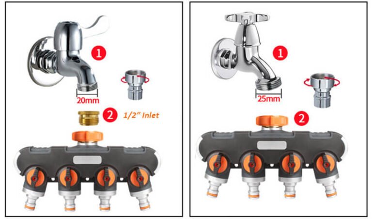 How to Install Garden Hose "Y" Splitter? - EVERPEAKTOOLS